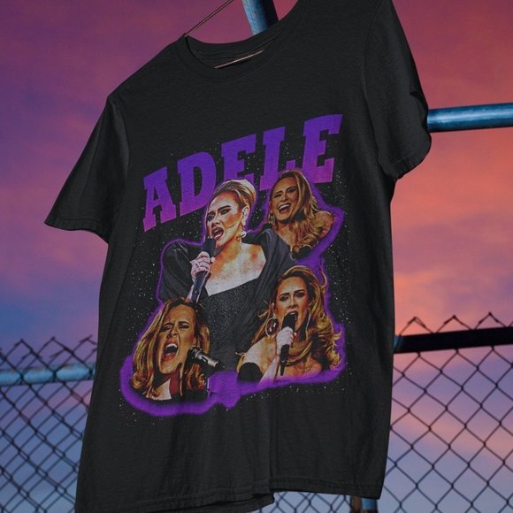 Gallidesigner | Shirts | Adele Tee Adele Vintage Tshirt Adele Shirt ...